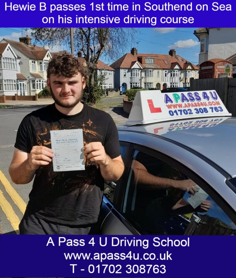 Hewie B gets a 1st time test pass - APass4U